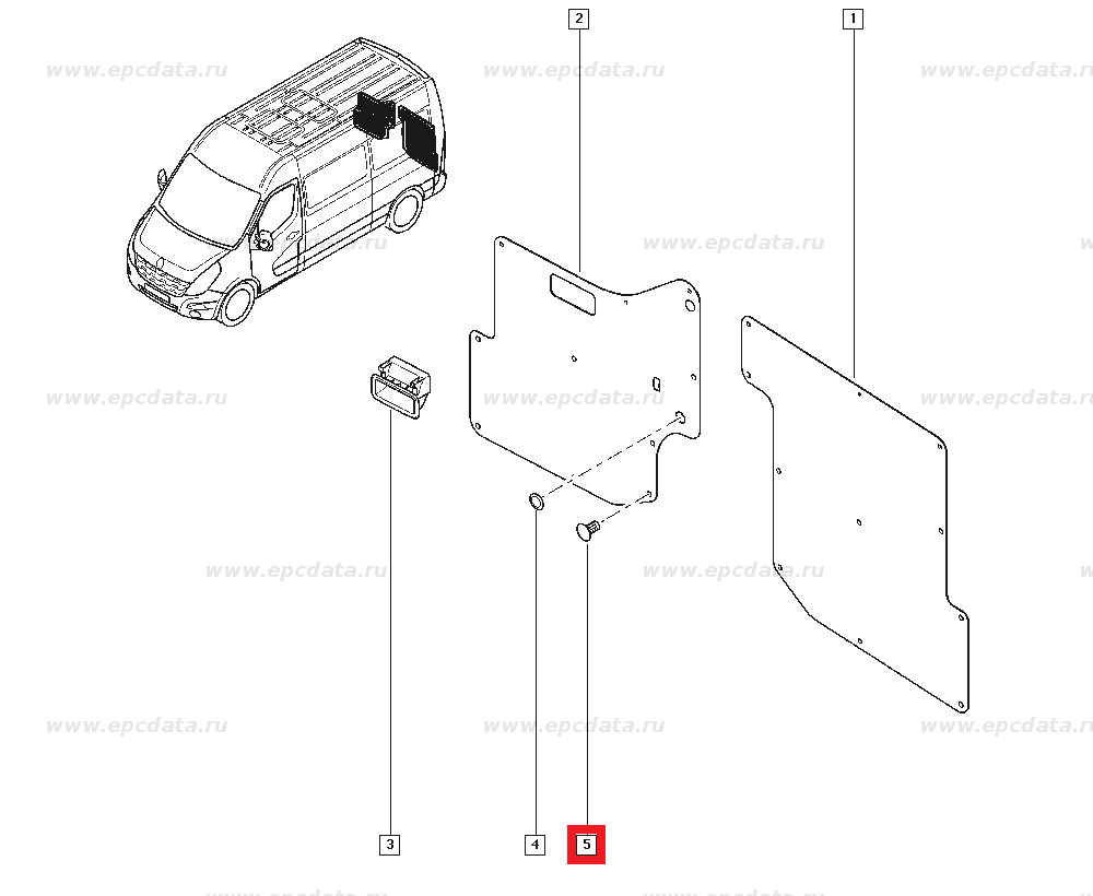 8200939873 - Clip revestimento interior 21(18mm) :: ALL4RENAULT