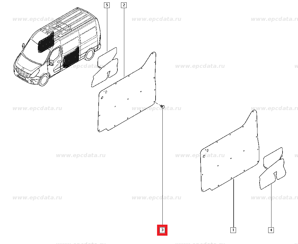 8200939873 - Clip revestimento interior 21(18mm) :: ALL4RENAULT