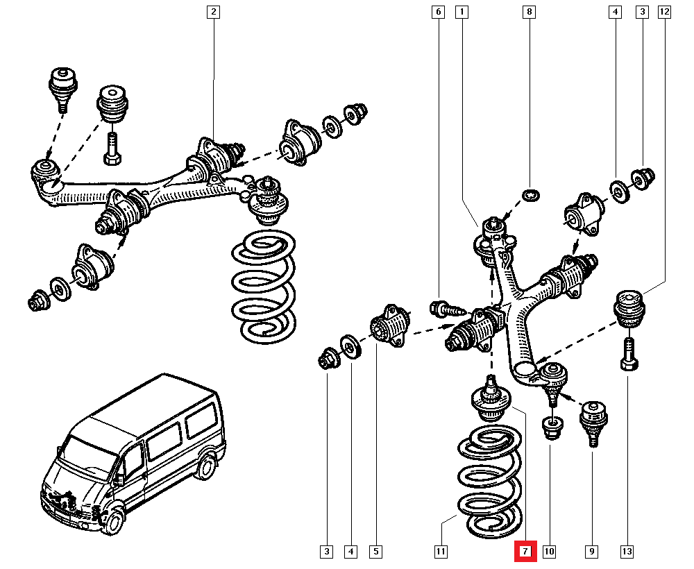 7701056970 - Rotula suspensão 15mm :: ALL4RENAULT