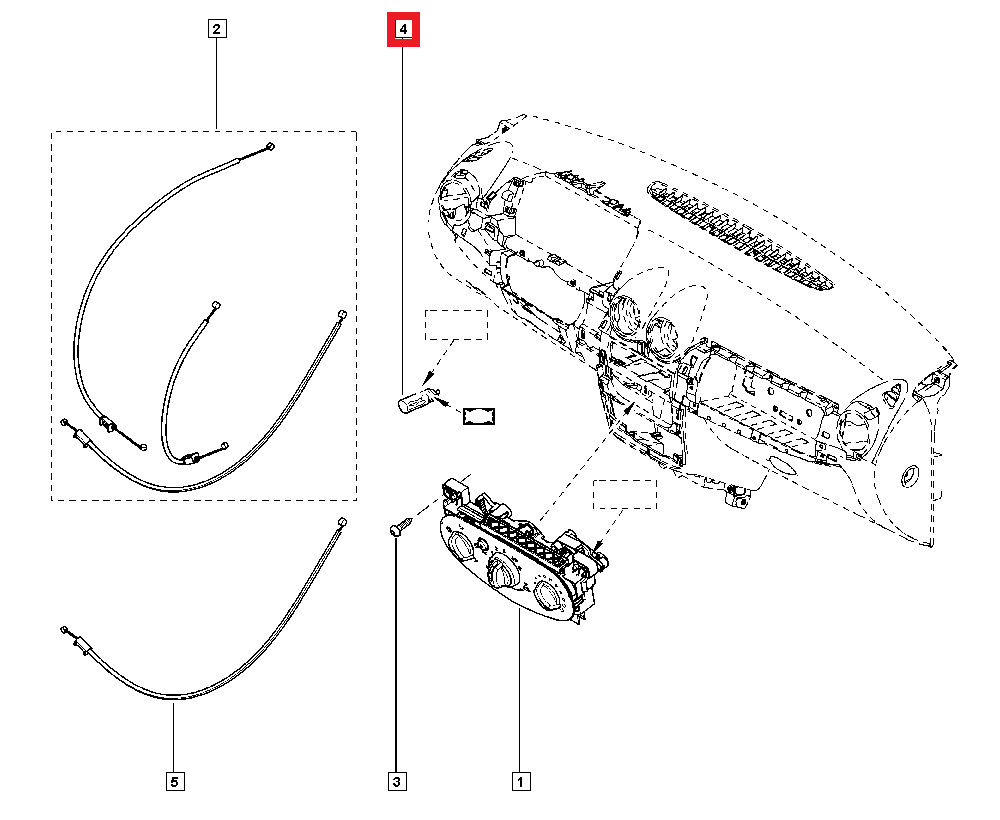 7700761132 - Lâmpada 12V T5 1.2W (casquilho Preto) :: ALL4RENAULT