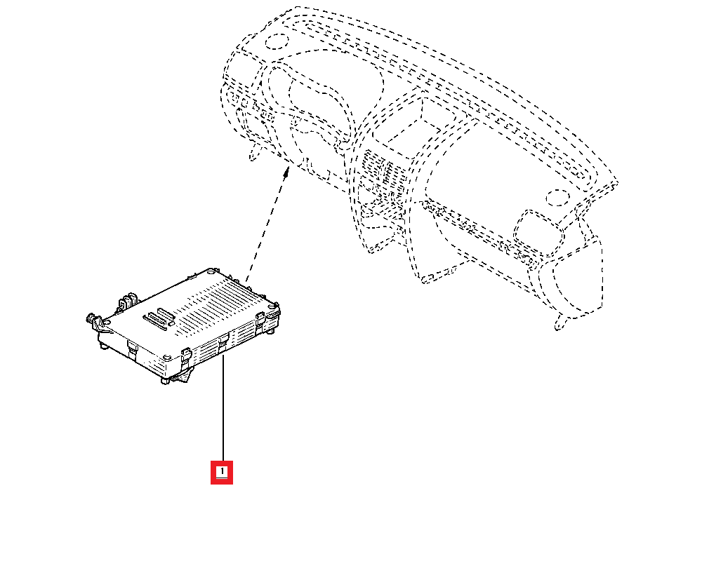 8200621763 - Centralina UCH 21653294-8F :: ALL4RENAULT