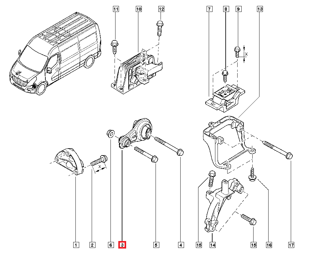 8200675206 - Apoio motor :: ALL4RENAULT