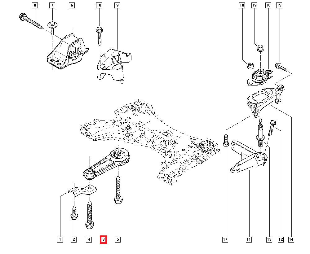 112383665R - Apoio motor trás :: ALL4RENAULT
