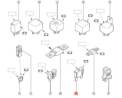 7700410543 - Fusivel Maxi 70A Castanho :: ALL4RENAULT